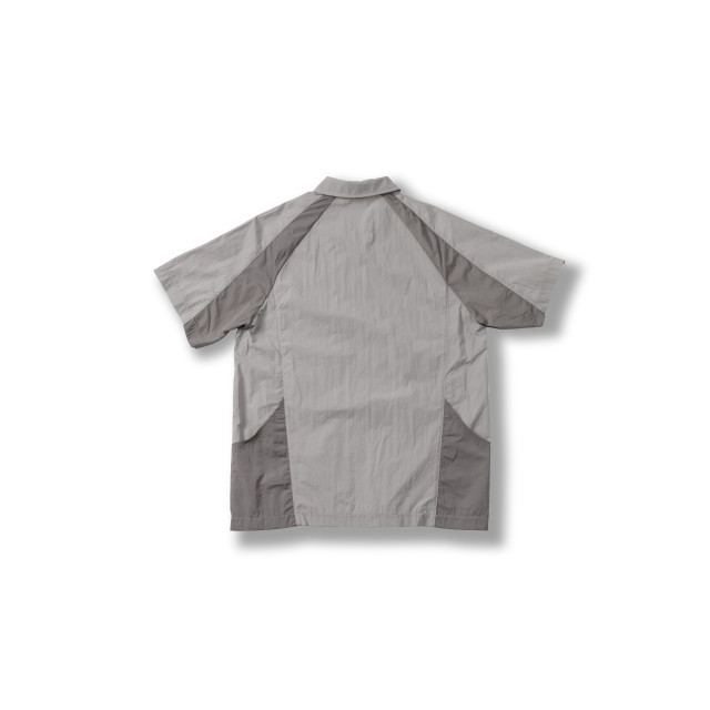 SINGULARITY｜PATCHWORK ZIP-UP SHIRT