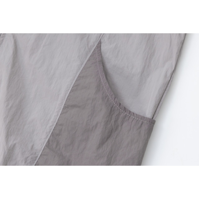 SINGULARITY｜PATCHWORK ZIP-UP SHIRT