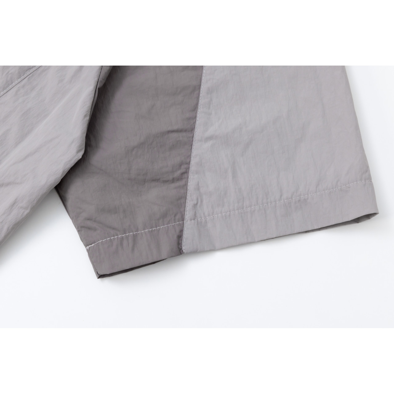 SINGULARITY｜PATCHWORK ZIP-UP SHIRT