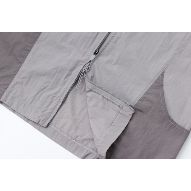 SINGULARITY｜PATCHWORK ZIP-UP SHIRT