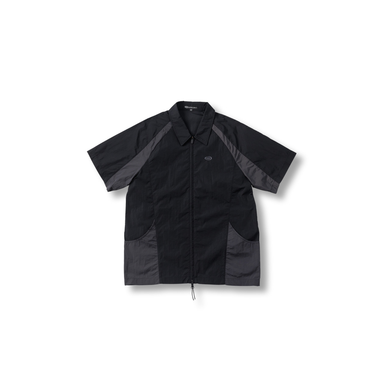 SINGULARITY ｜PATCHWORK ZIP-UP SHIRT
