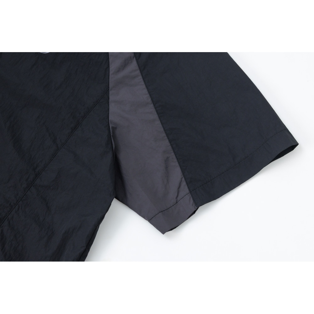 SINGULARITY ｜PATCHWORK ZIP-UP SHIRT